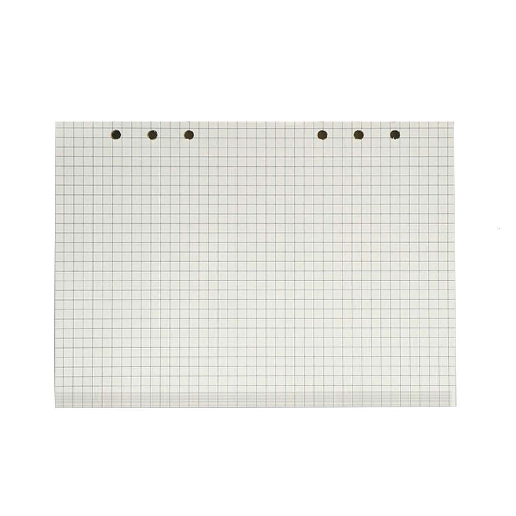 80 Sheets 6 Holes Refill Inserts Horizontal Line Paper Refillable ...