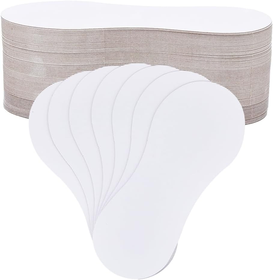 80 Sheets Cardboard Socks Inserts Chipboard Cardboard for Socks White ...