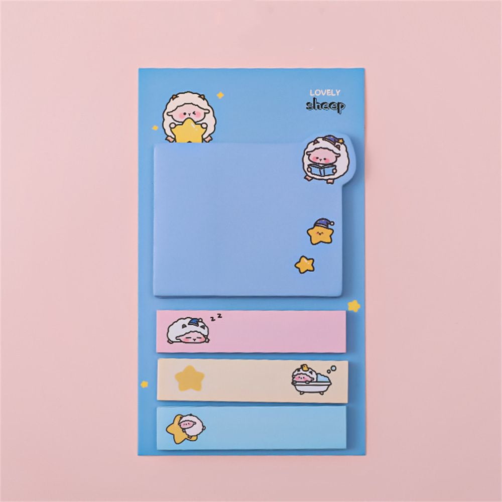 80 Sheets Kawaii Cute Paper Stationery N Times Memo Pads Bookmark ...