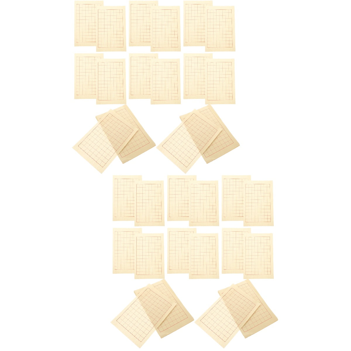 80 Sheets of Rice Paper for Calligraphy Multi-use Xuan Paper ...