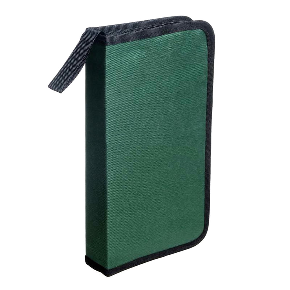 80 Sleeve CD DVD Wallet Carry Case Holder Bag Waterproof Storage Binder ...