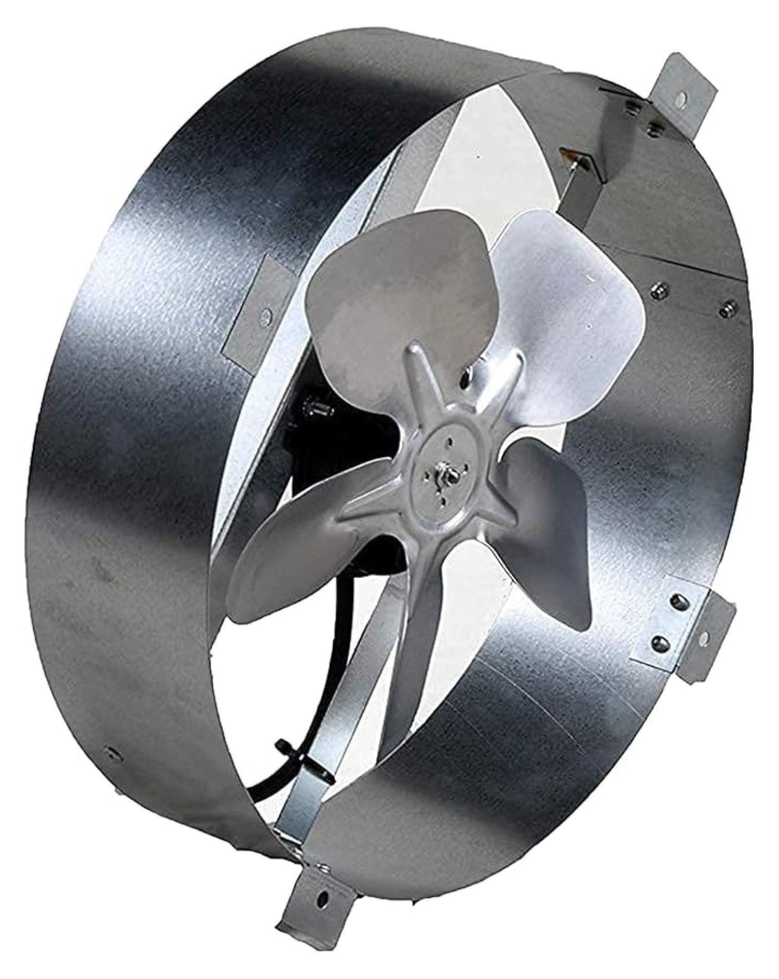 80 Watt 12-Inch Exhaust Fan – – Gable Mount, Galvanized Steel ...