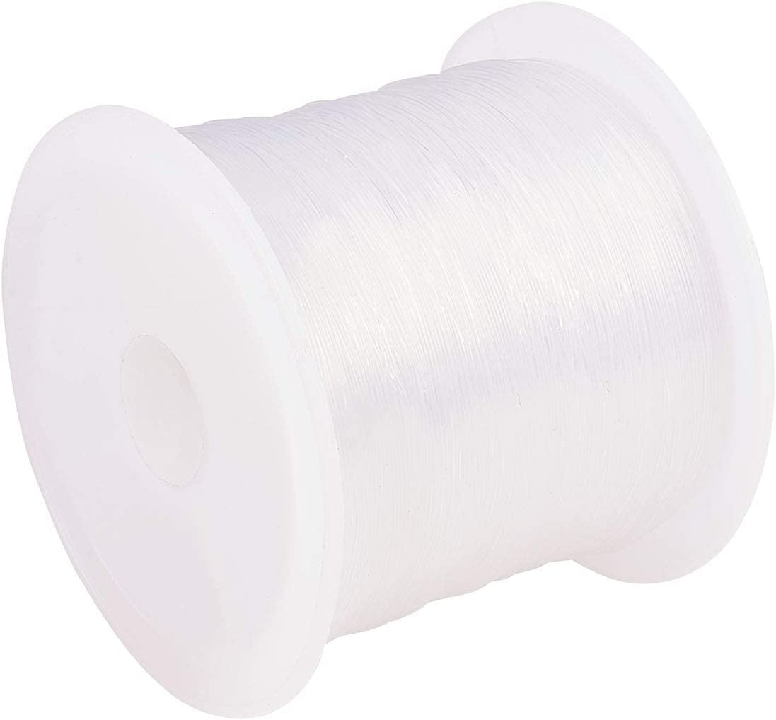 80 Yards 0.3mm Transparent Beading Line, Clear Fishing Line, Nylon ...