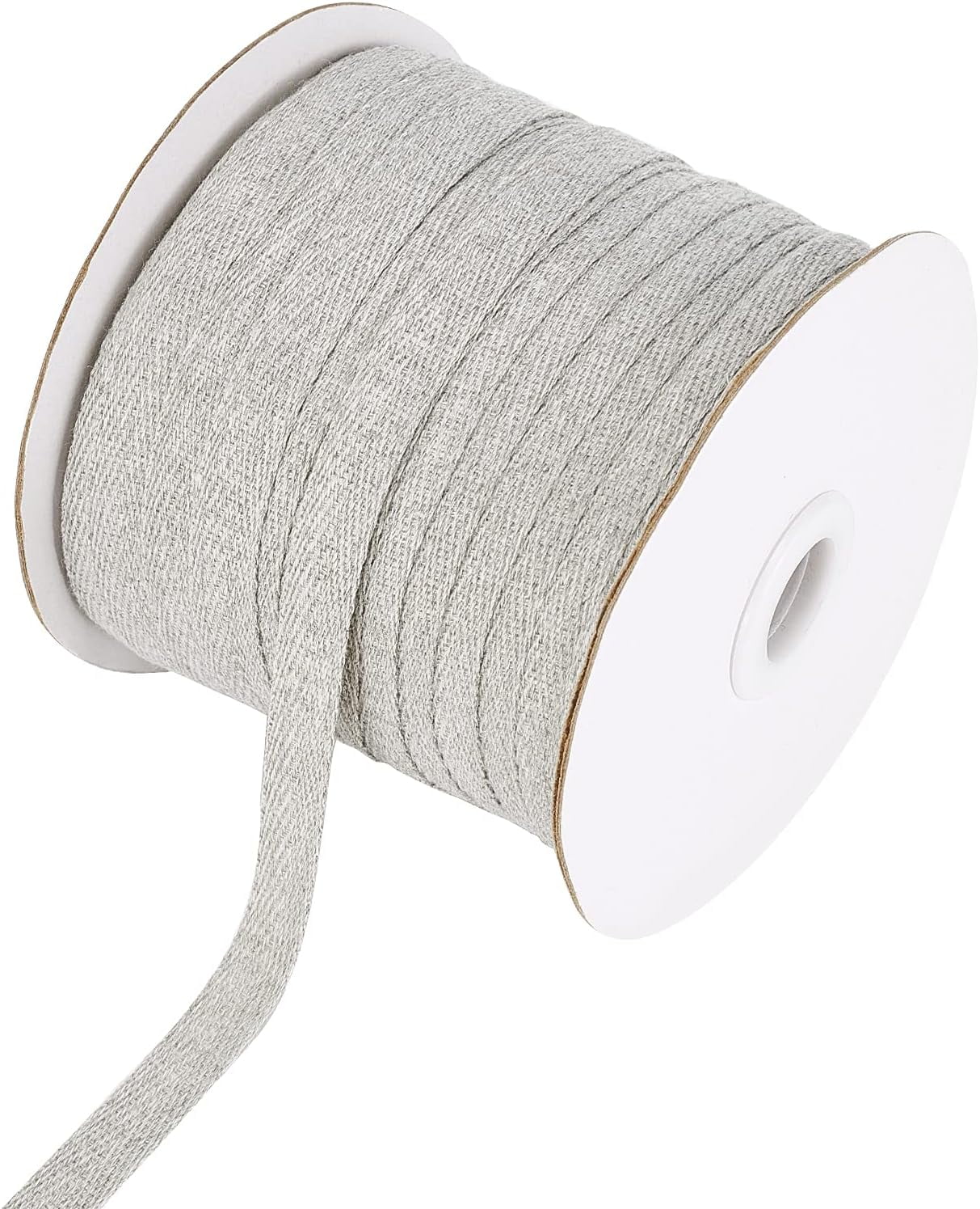 80 Yards(73.15m)/Roll Cotton Tape Ribbons Herringbone Cotton Webbings ...
