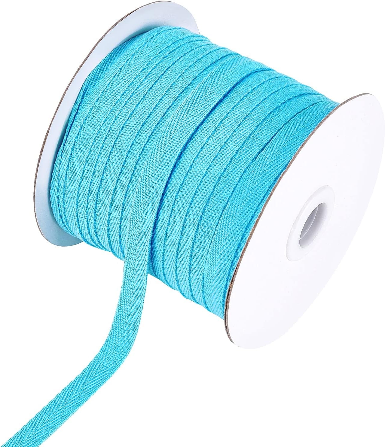 80 Yards(73.15m)/Roll Cotton Tape Ribbons Herringbone Cotton Webbings ...