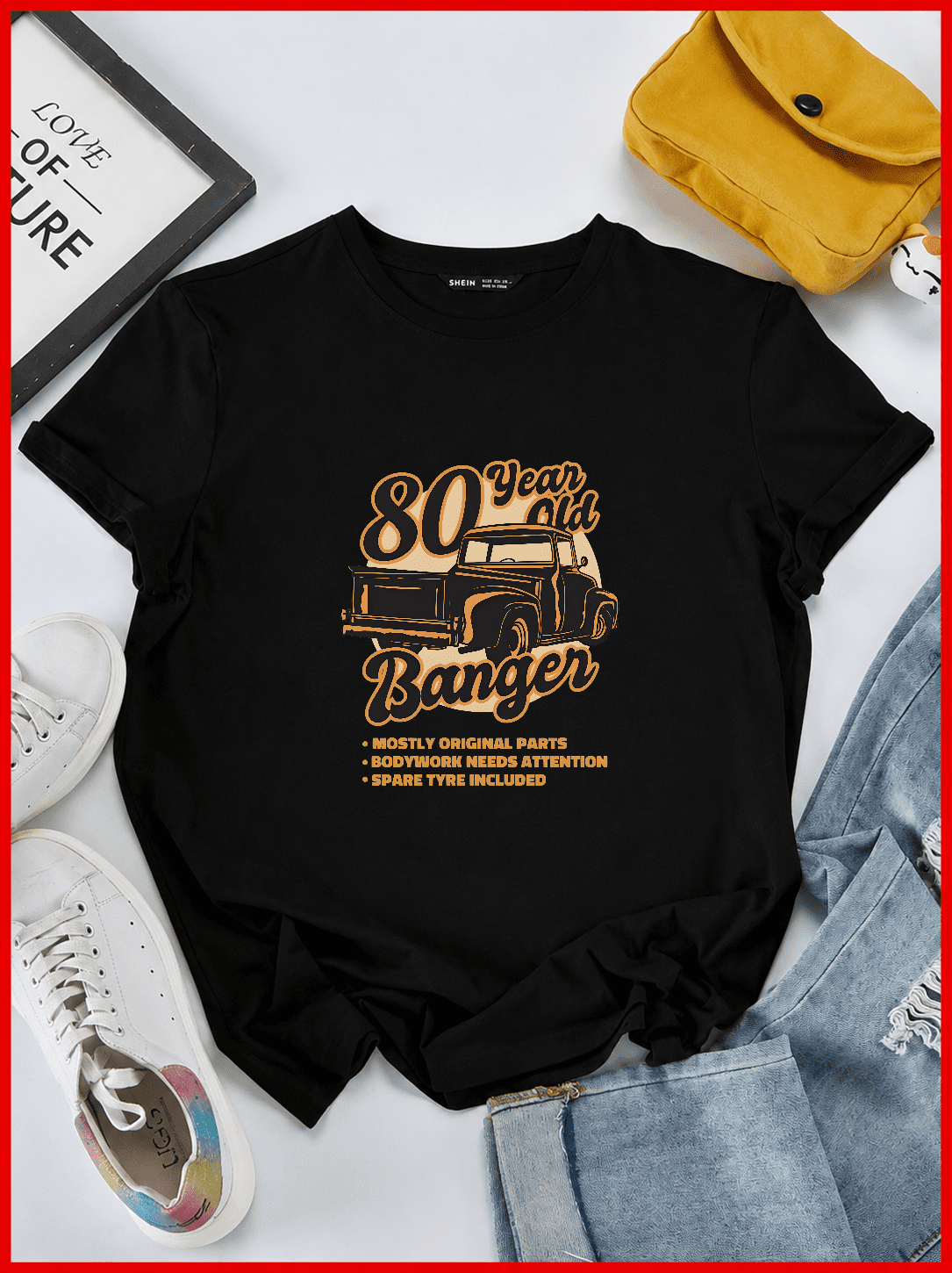80 Year Old Banger Funny 80th Birthday Milestone Car Tuning Slogan ...