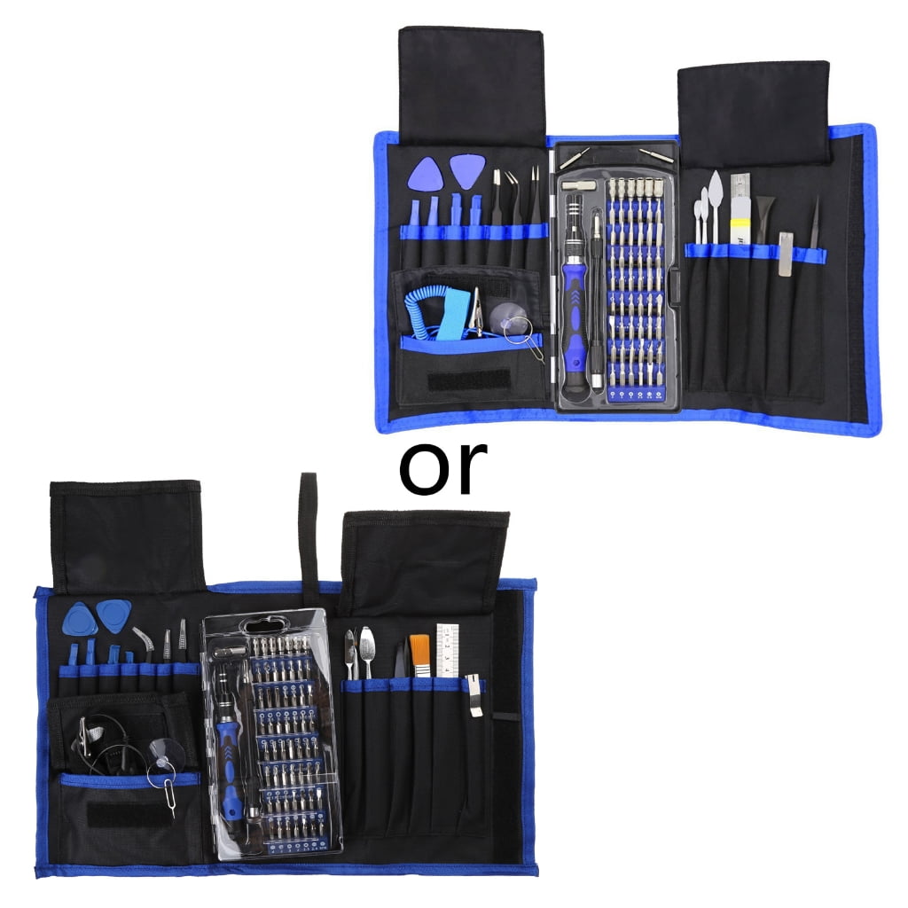 80 in 1 Computer Repair Tool Kit PC Building Tool Magnetic Bit Flexible ...