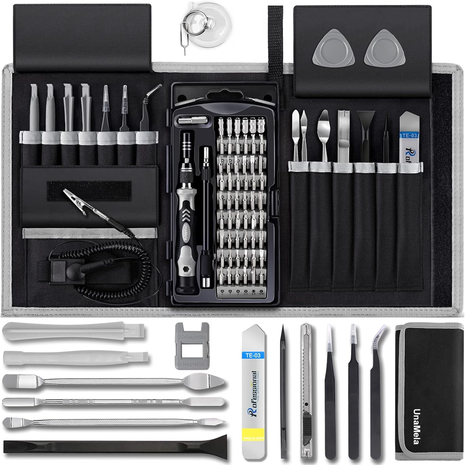 80-in-1 Professional Computer Repair Tool Kit, Precision Screwdriver ...