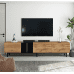 80 inch TV Stand, Media Console With 3 Doors, Entertainment Center With ...