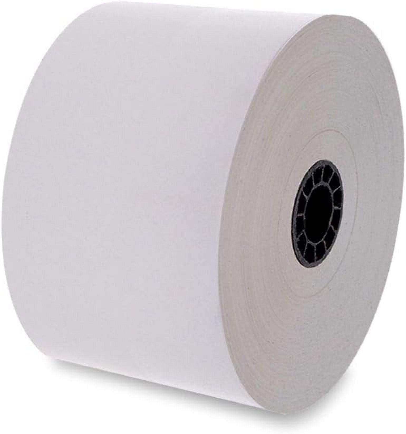 80 mm x 170' Iconex Sticky Media Full Tack Linerless Labels (12 Rolls ...