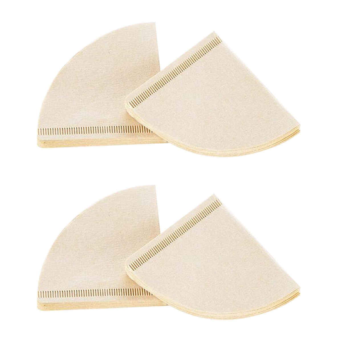 80 pcs Coffee Filtering Paper Conical Coffee Filters Hand Drip Filter ...