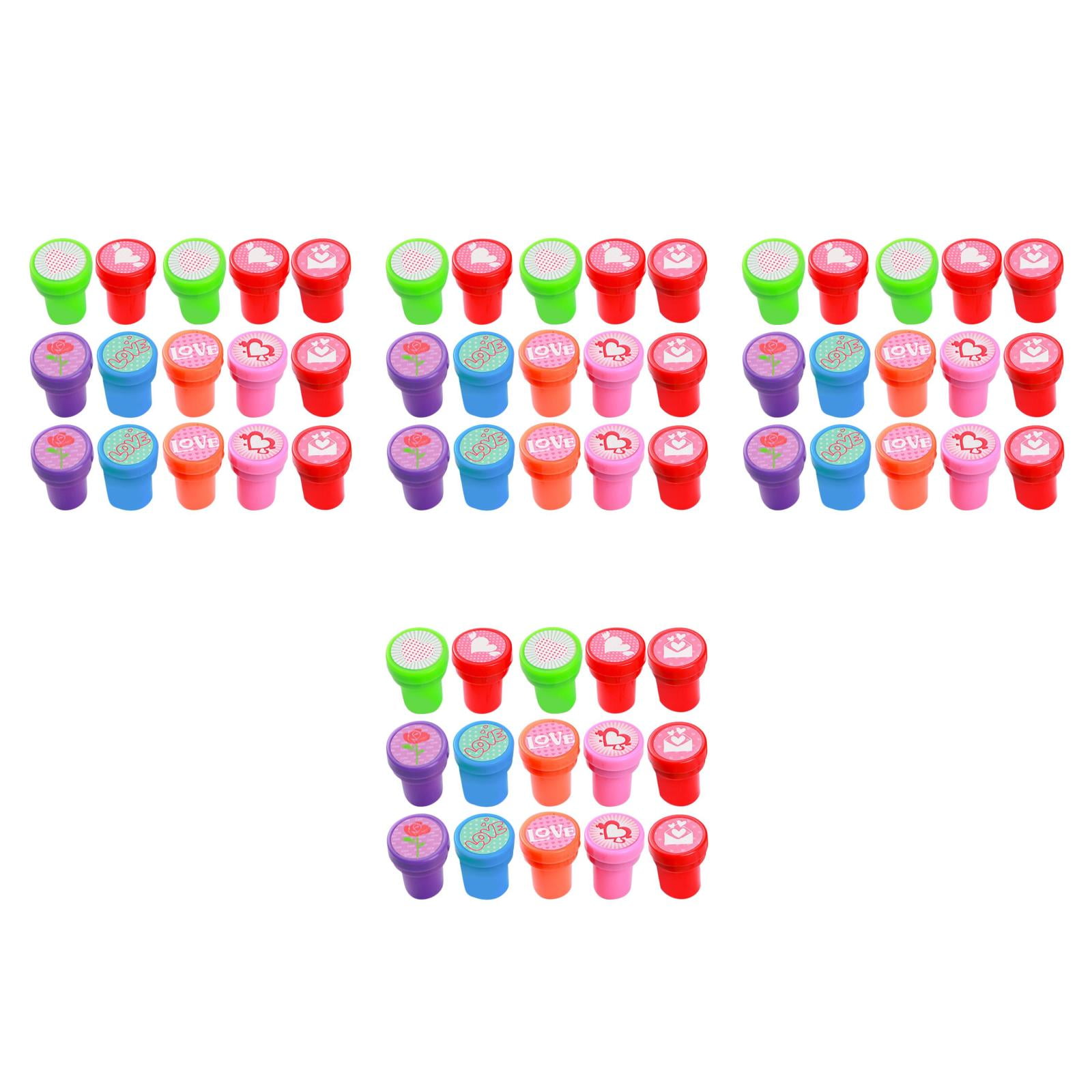 80 pcs Diy Cartoon Stamps Teacher Stamps Cartoon Print Party Favors ...