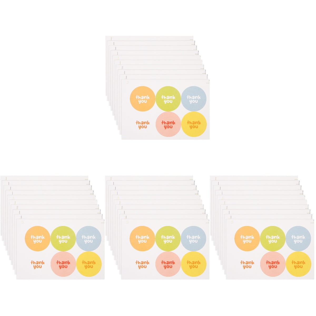 CIMAXIC Self-Adhesive T You Sealing Stickers for Greeting Cards and ...
