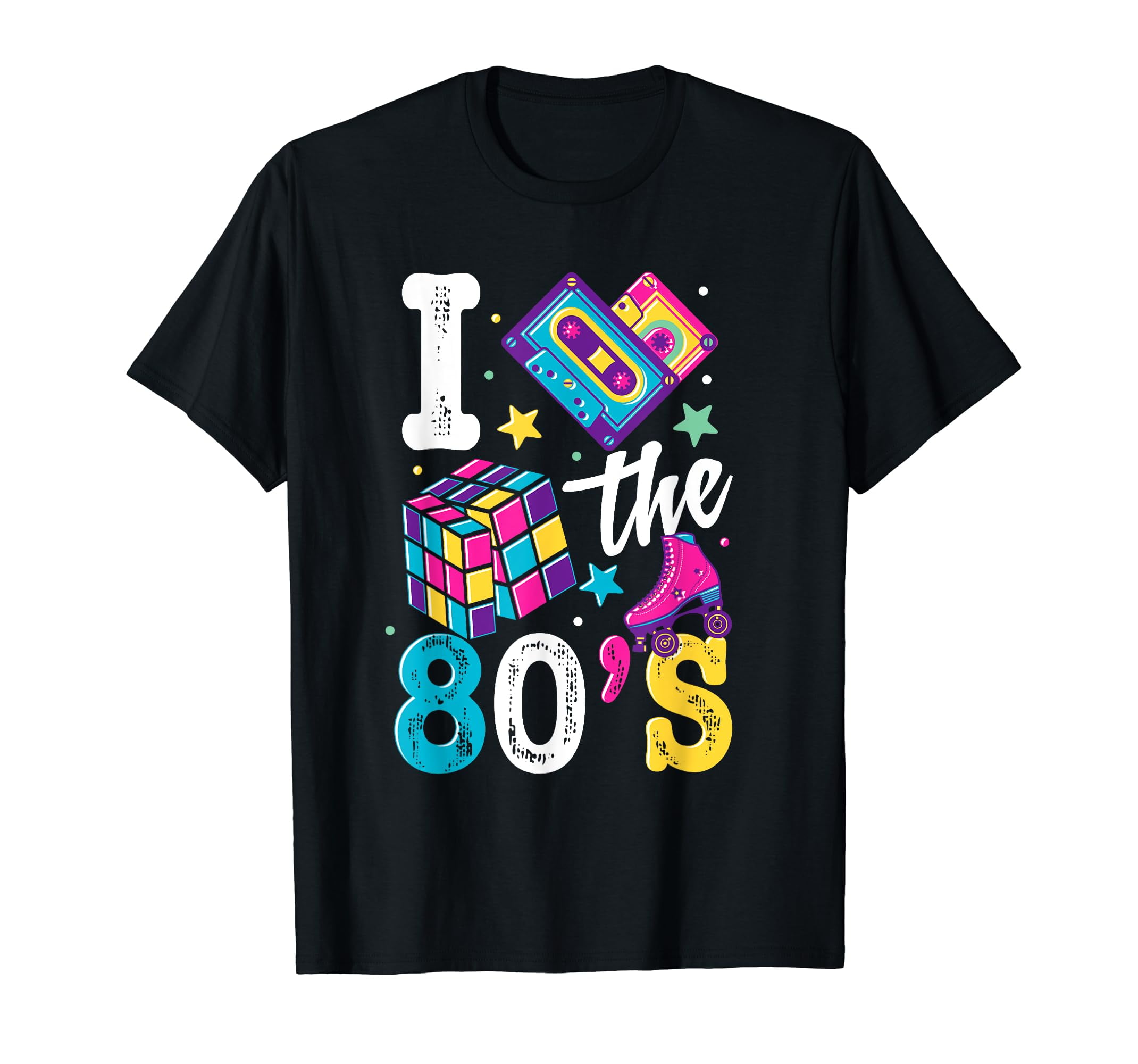 80's Clothes - 80's Party Supplies - Eighties Costume T-Shirt - Walmart.com
