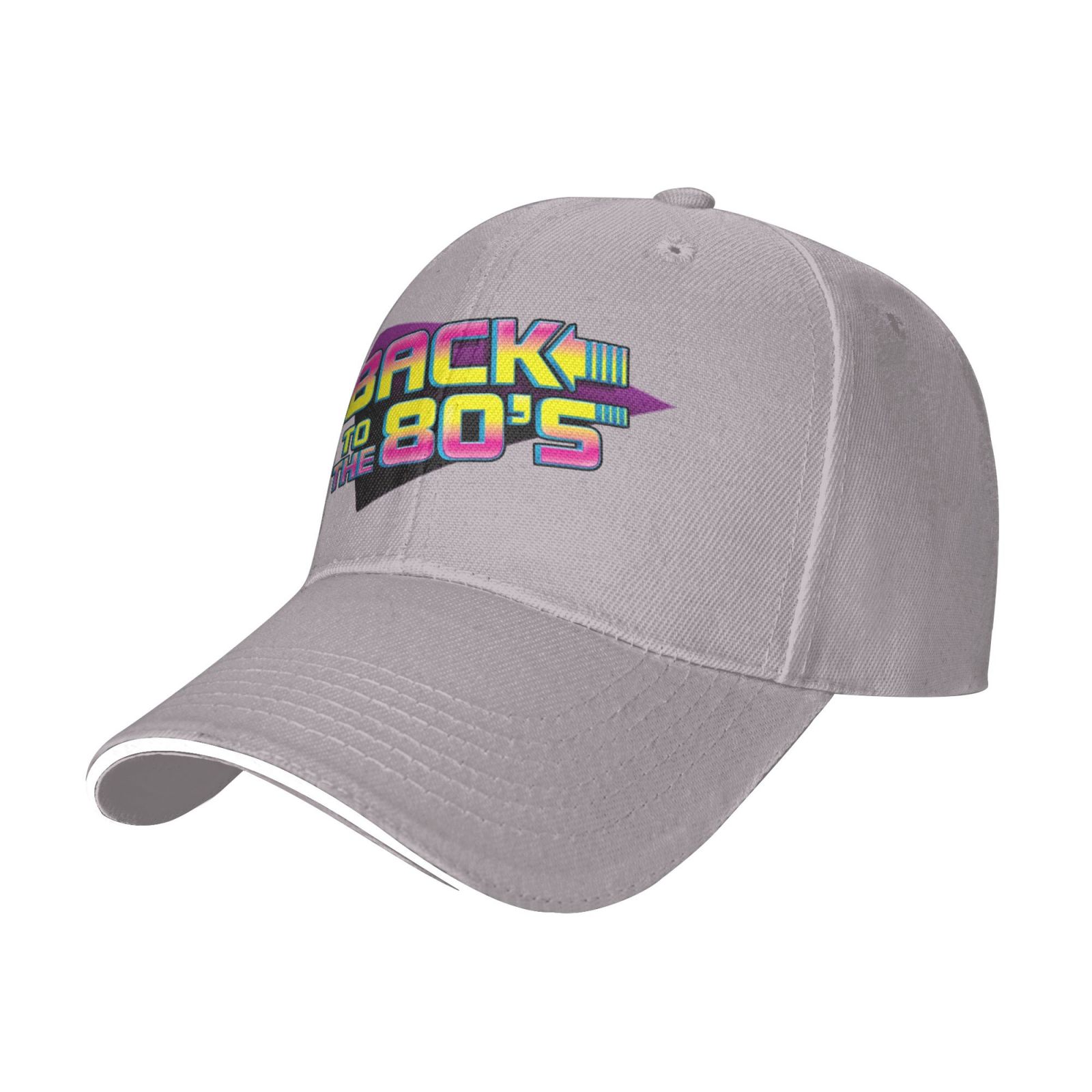 80's Eighties Retro Party Baseball Cap Classic Adjustable Sport Dad Hat ...