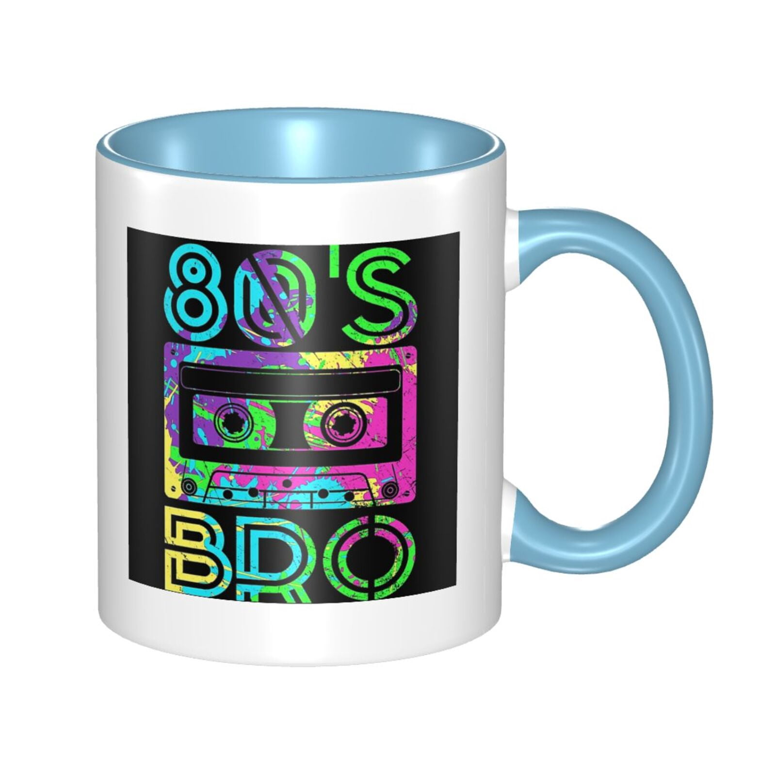 80's Eighties Retro Party Ceramic Coffee Mug 11 oz Classic Drinking ...