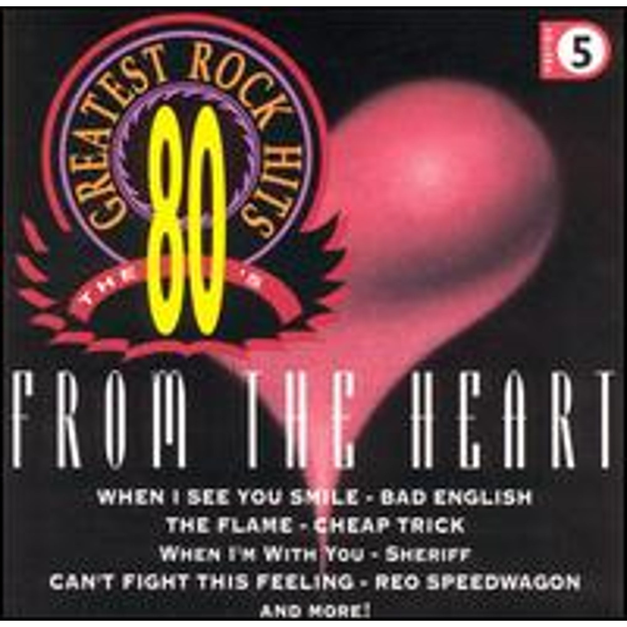Pre-Owned 80's Greatest Rock Hits, Vol. 5: From the Heart (CD ...