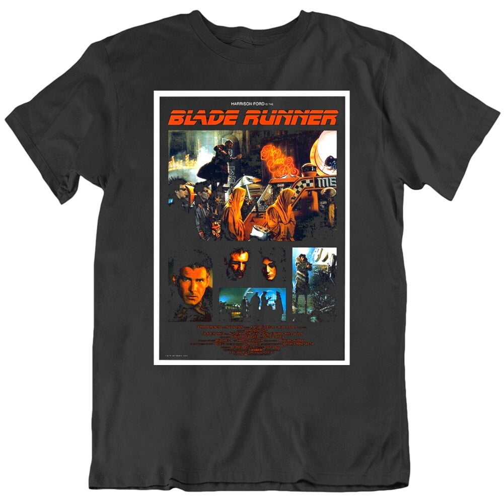 80's Movie Blade Runner Retro Movie Poster v5 T Shirt - Walmart.com