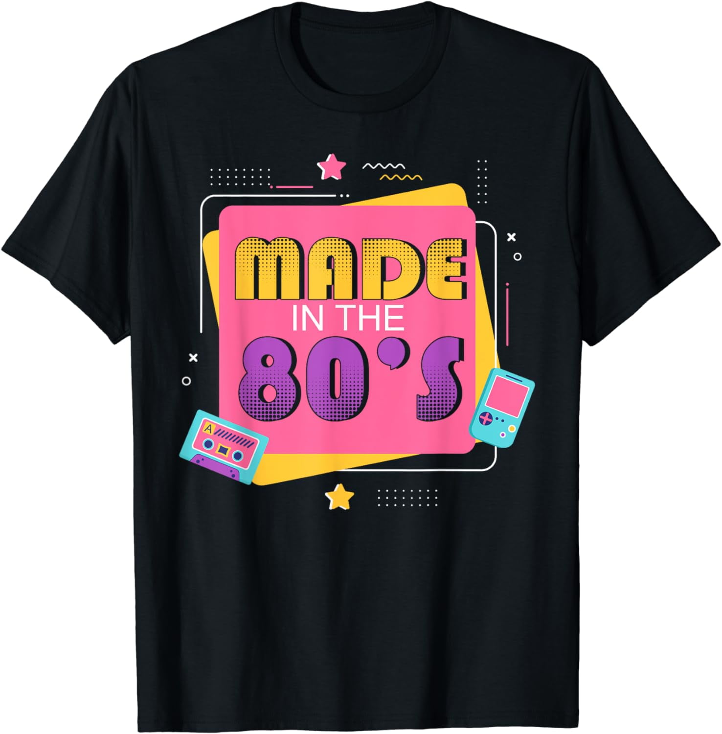 80's The 80s Vintage Men Women Music Retro Eighties T-Shirt - Walmart.com