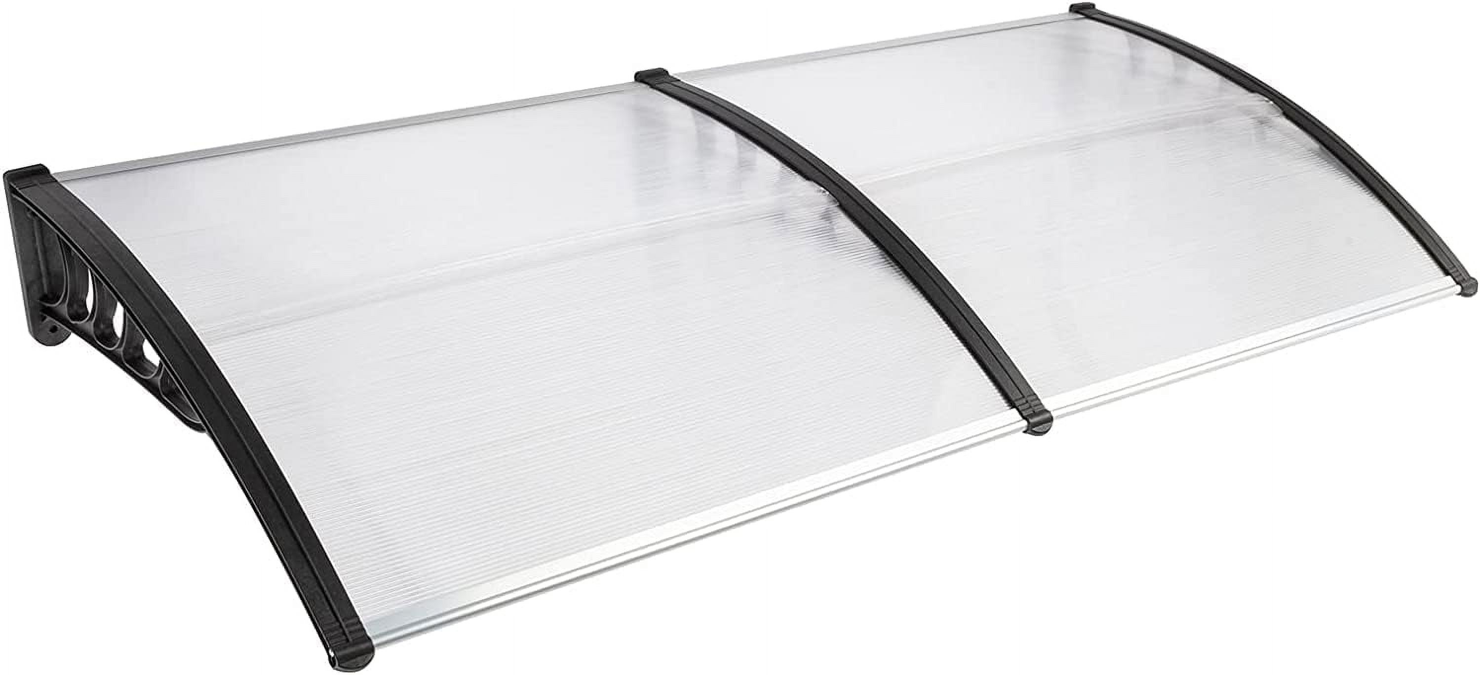 80"x40" Awnings for Doors Windows, Polycarbonate Door Window Awnings ...