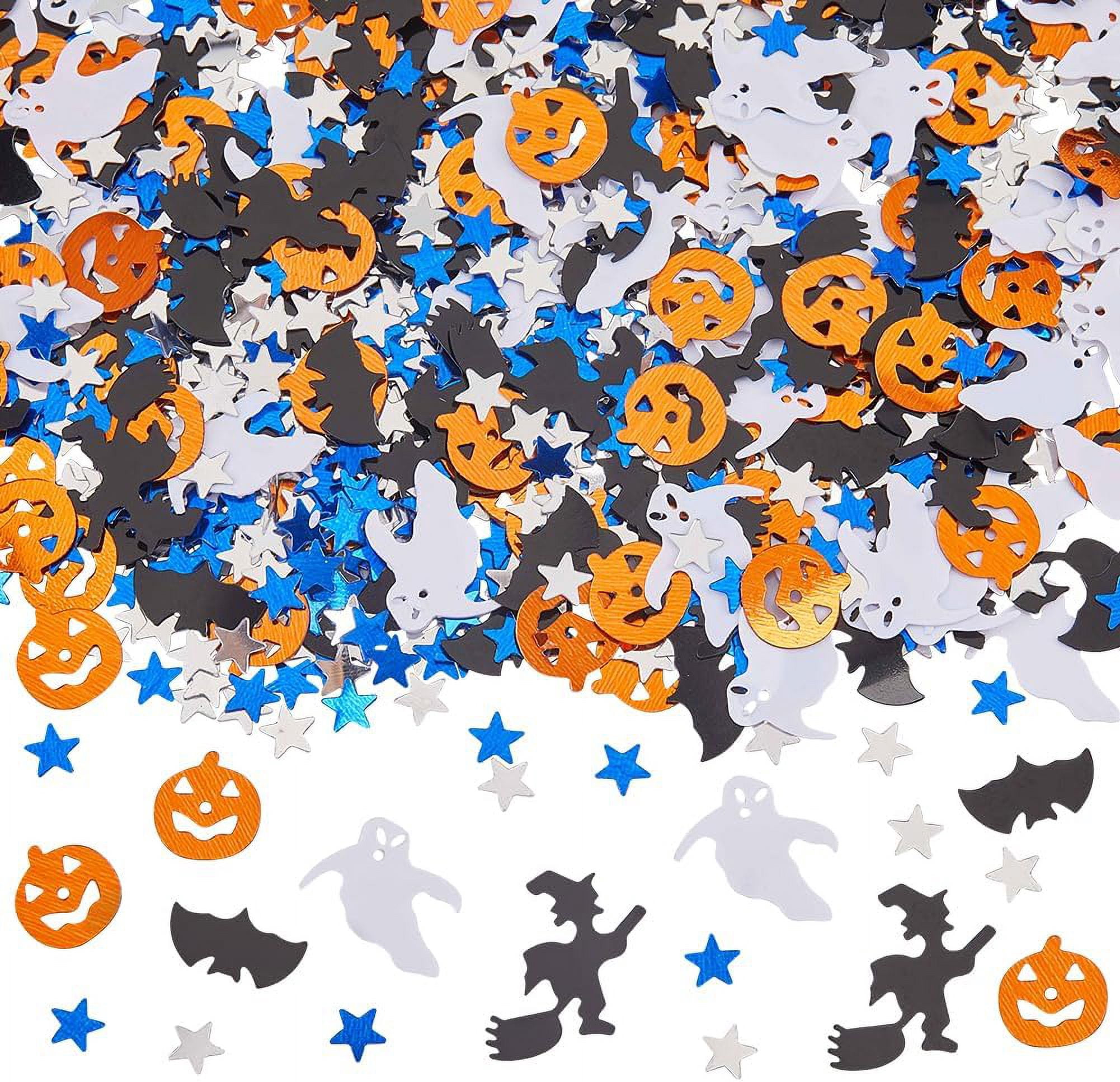 800~1200Pcs Confetti Glitter Bat Table Confetti Bulk Themed Plastic ...