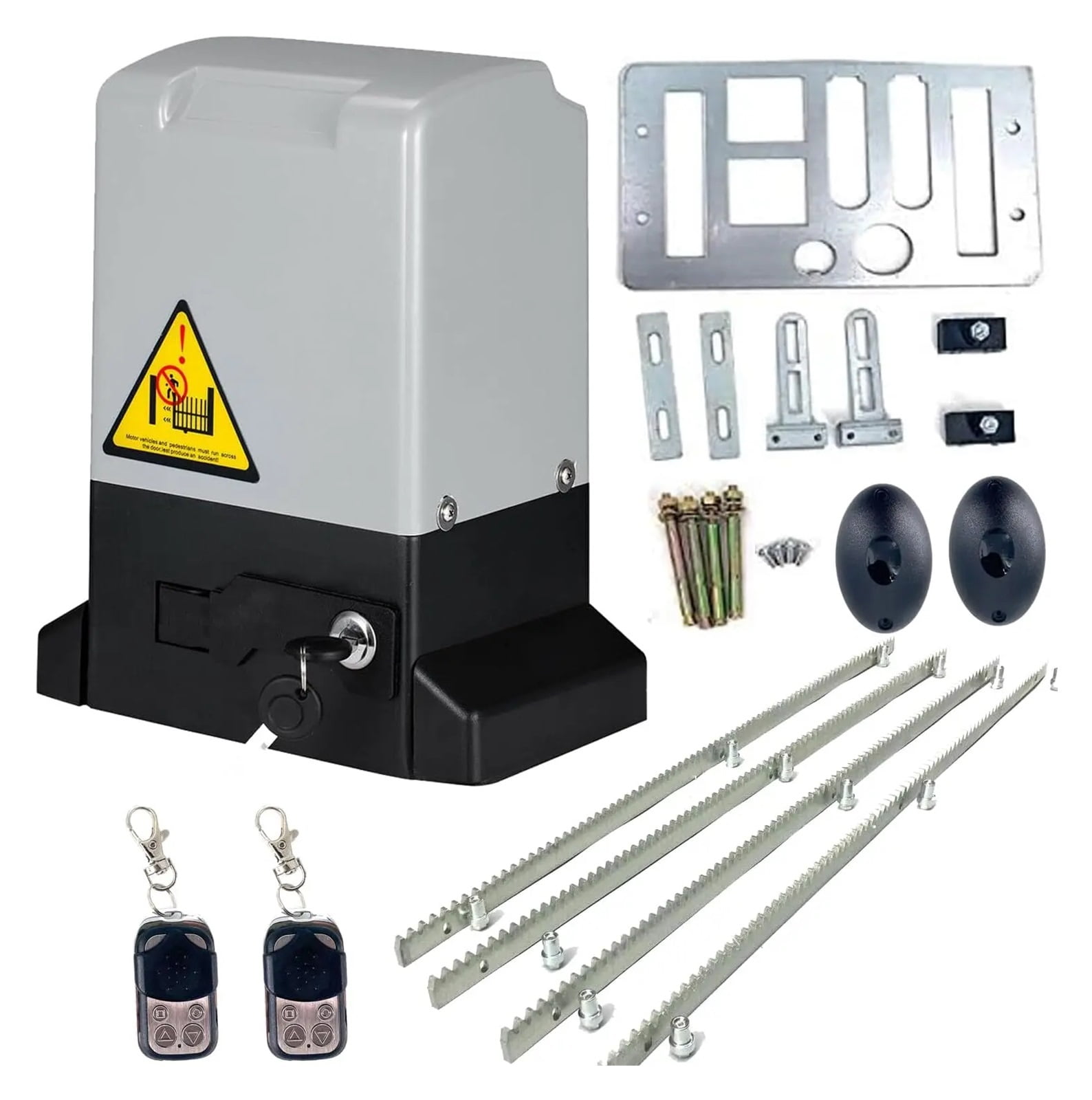 800/2000KG Electric Sliding Gate Opener AC Motor Gate Automatic Door ...