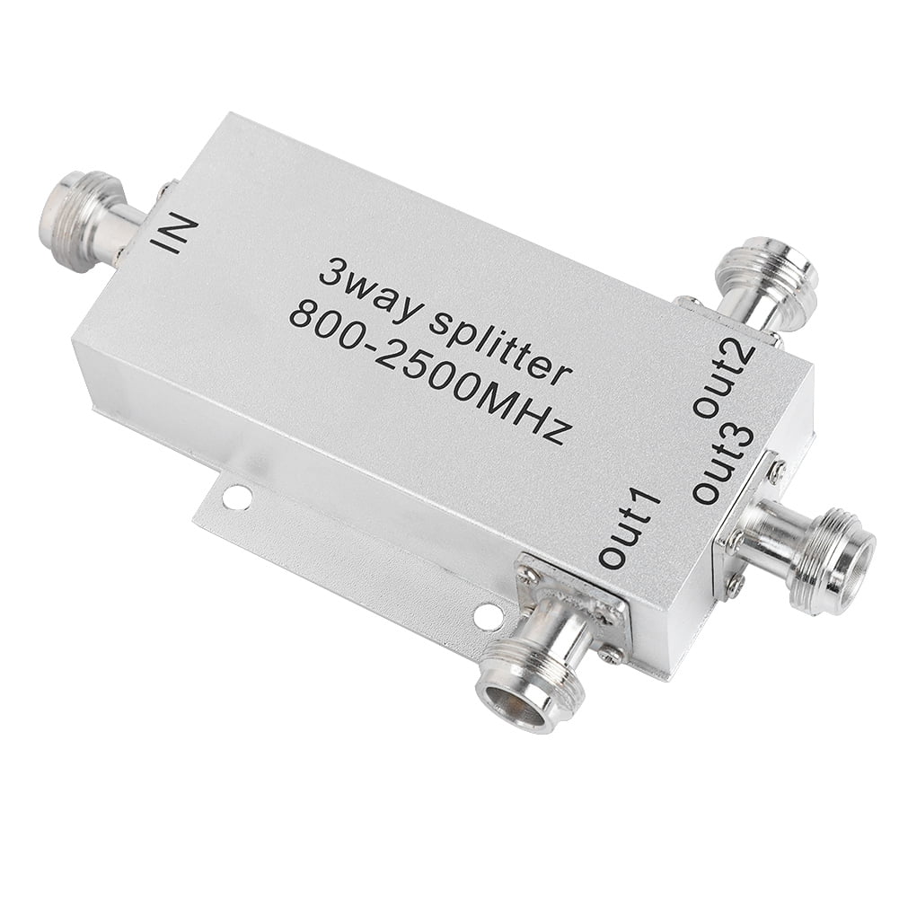 800-2500MHz 3-Way N Type Connector Mobile Cell Phone Power Splitter ...