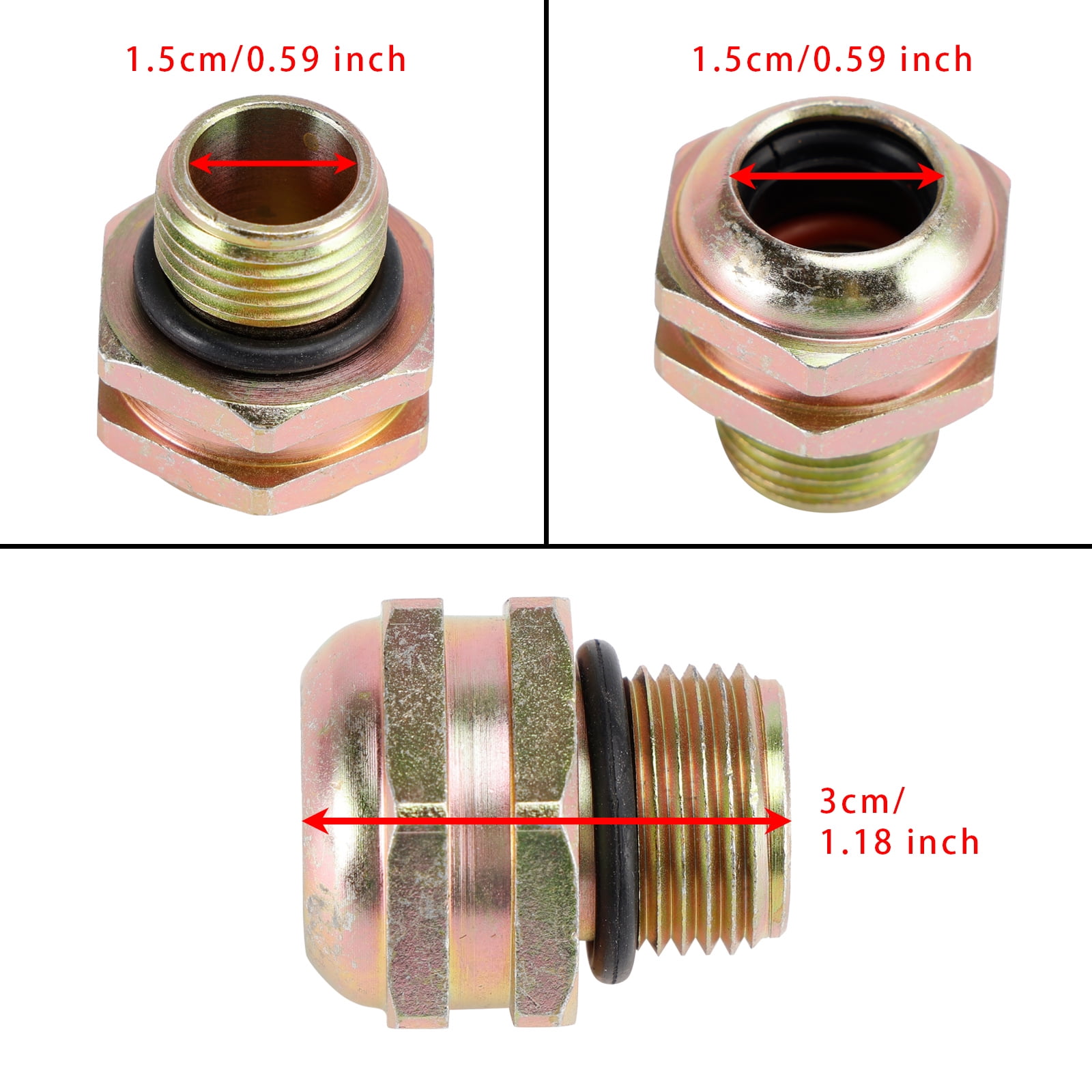 800-617 Transmission Cooler Line Quick Disconnect Connector Kit for ...