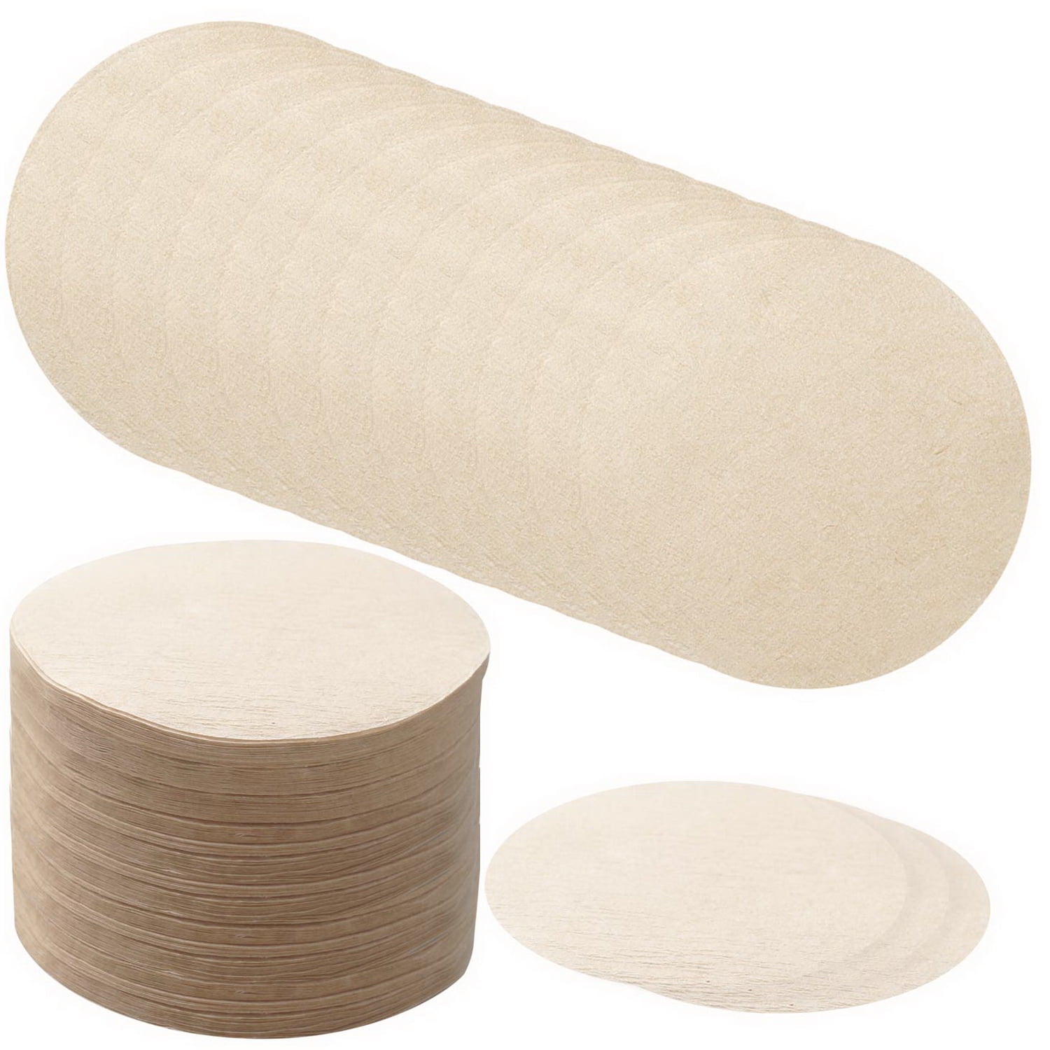SUMAJU, Coffee Filters, 800 PCS, 64 mm Round Unbleached Disposable ...