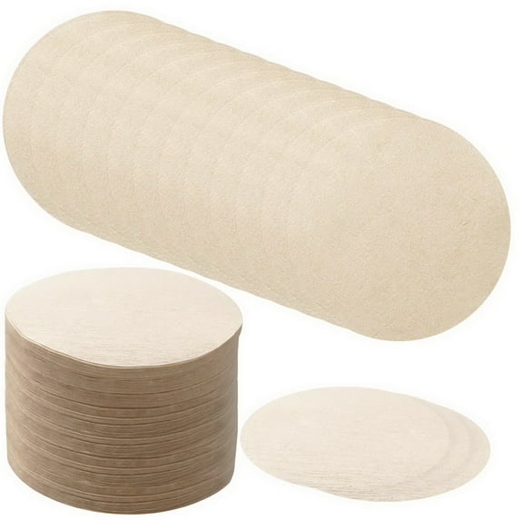 SUMAJU, Coffee Filters, 800 PCS, 64 mm Round Unbleached Disposable ...