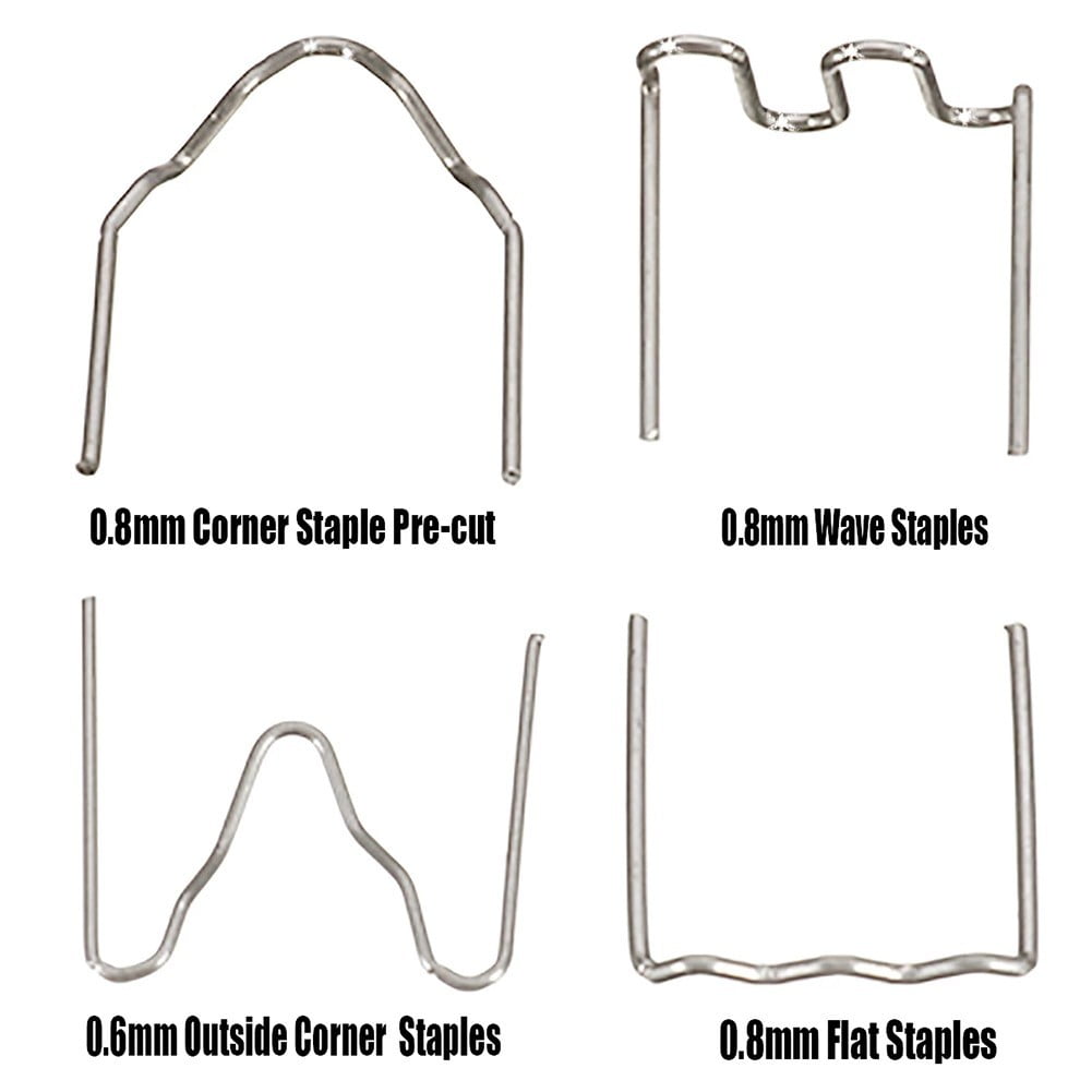 800 Pcs Hot Stapler Staples For Car Bumper Plastic Welder Repair Tool ...