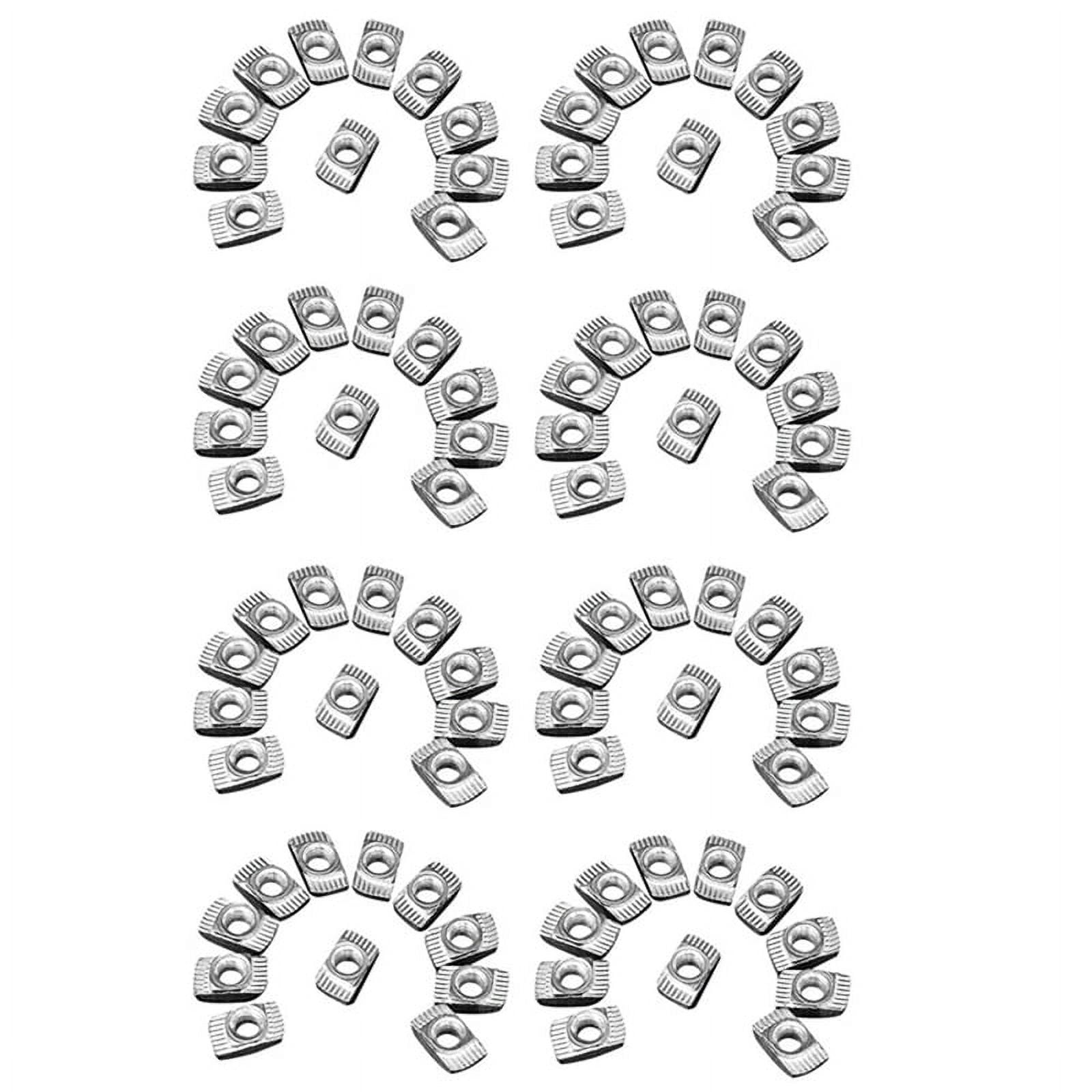 800 Pcs M5 Hammer Nut Carbon Steel Aluminum Connector T Fastener ...