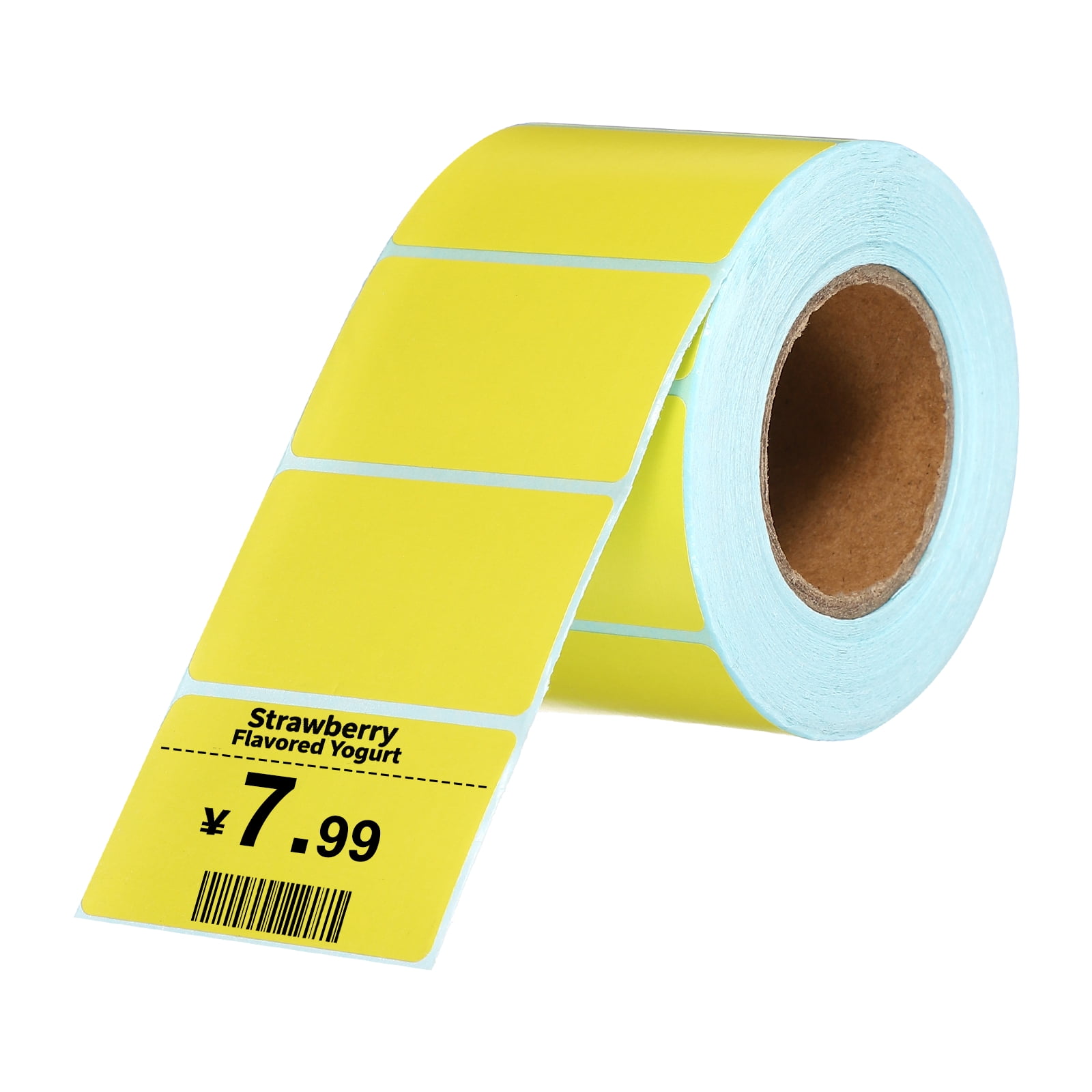 Uxcell 800Pcs Thermal Labels 1.18x2" Thermal Printer Labels Stickers ...