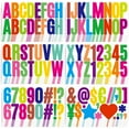 Poster Board Letters Neasyth 48 Sheets Letter Stickers Large Alphabet ...