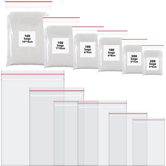 Mini Plastic Bags for Packaging and Storage in Office Supplies