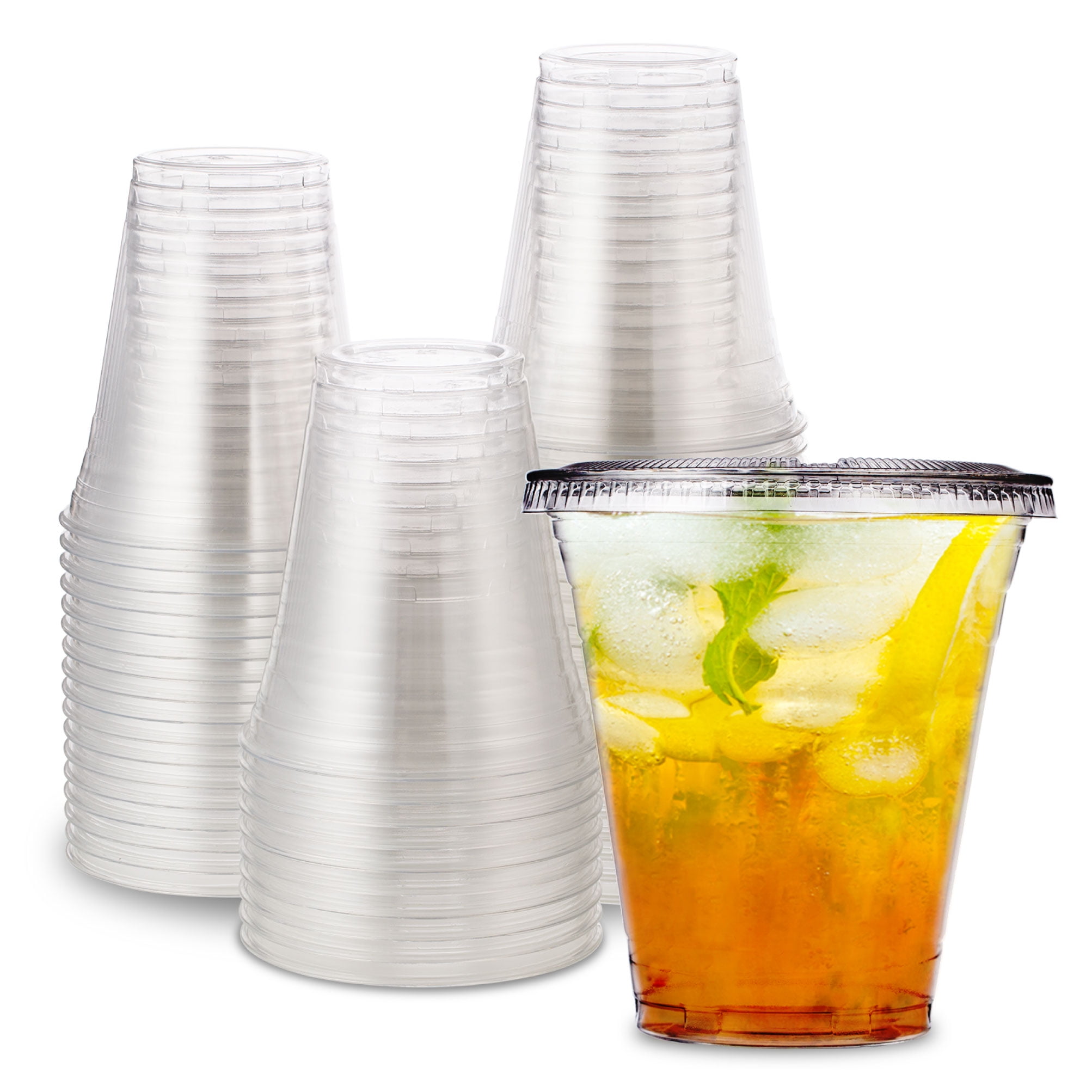 [800 SET] HAKOWARE 12 oz Premium Ultra Clear Disposable Plastic Cold ...