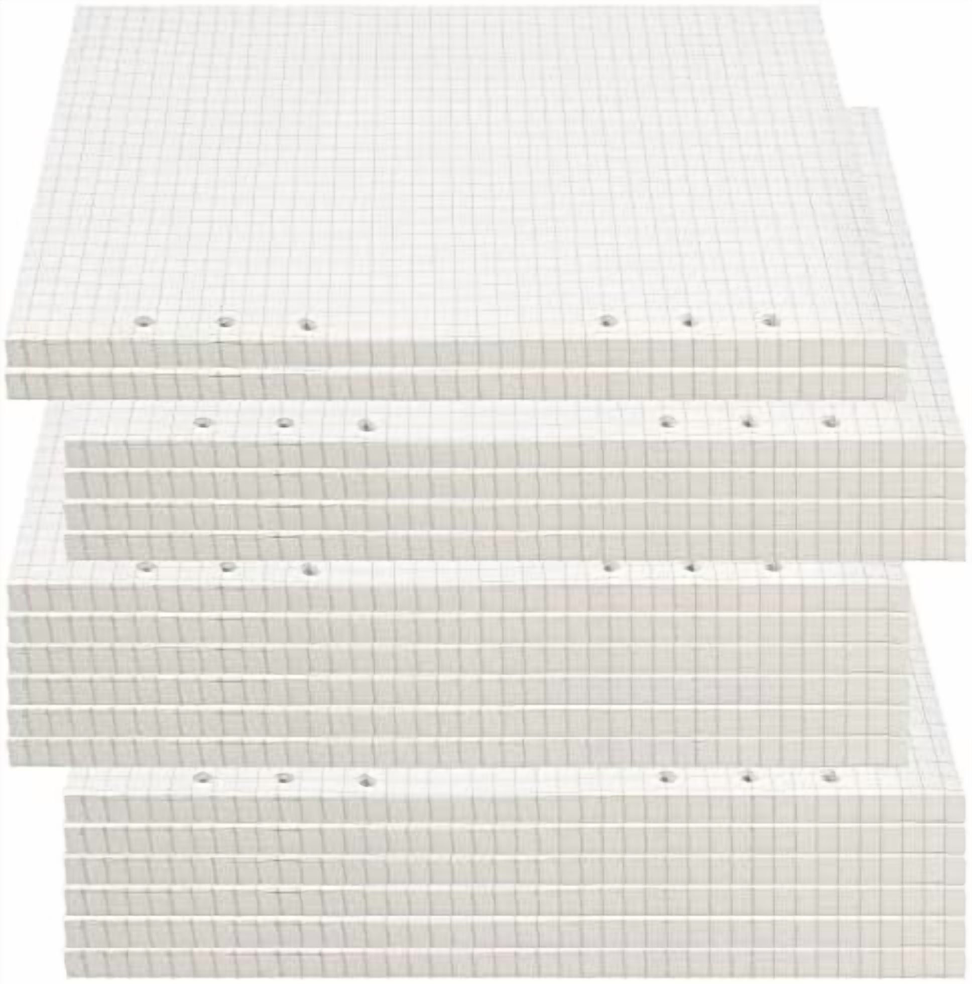800 Sheets A5 Grid Refill Paper Graph Paper Squared Grid Planner Insert ...