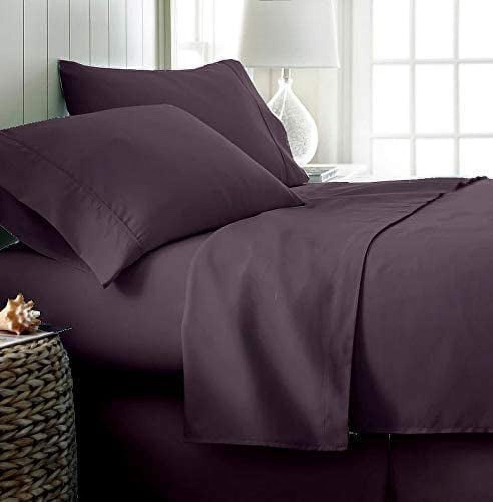 800 Thread Count 100% Egyptian Cotton Sateen Weave - 4 Piece Bed Sheets ...