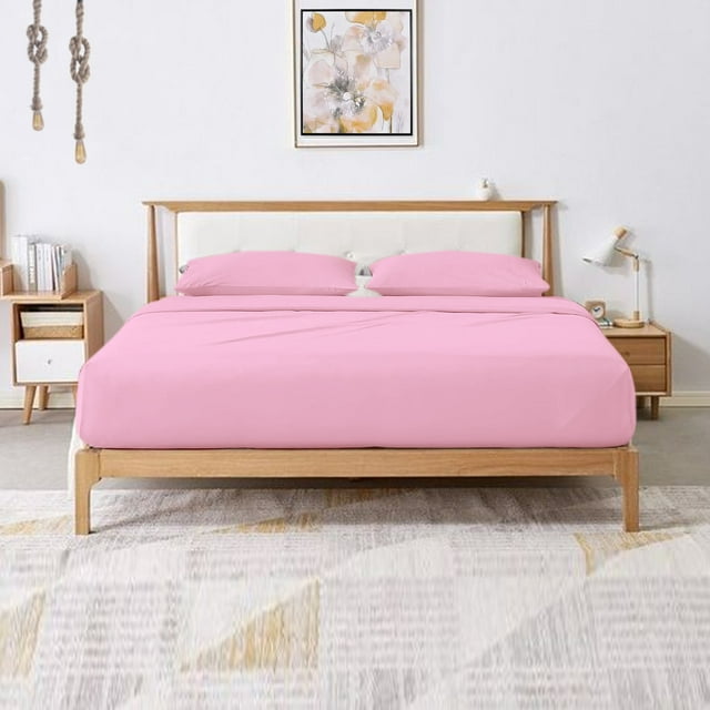 800 Thread Count 4 Piece Quality Sheet Set 18 Inch DeepPocket 100% ...