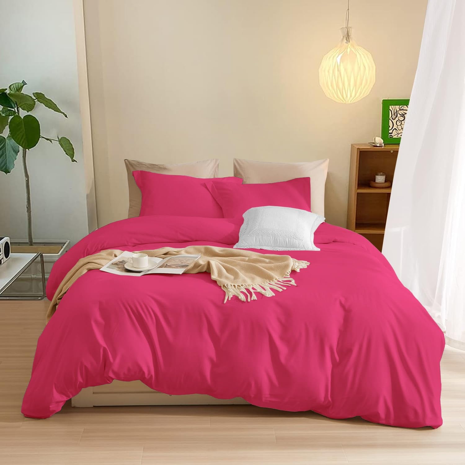 800 Thread Count 1-PC Duvet Cover Soft & Cozy 100% Egyptian Cotton ...