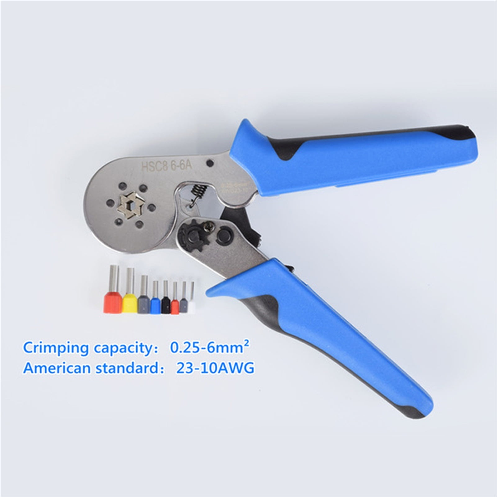 800 Wire Crimping Tool Kit AWG 10-22 Terminal Connector Sleeves ...