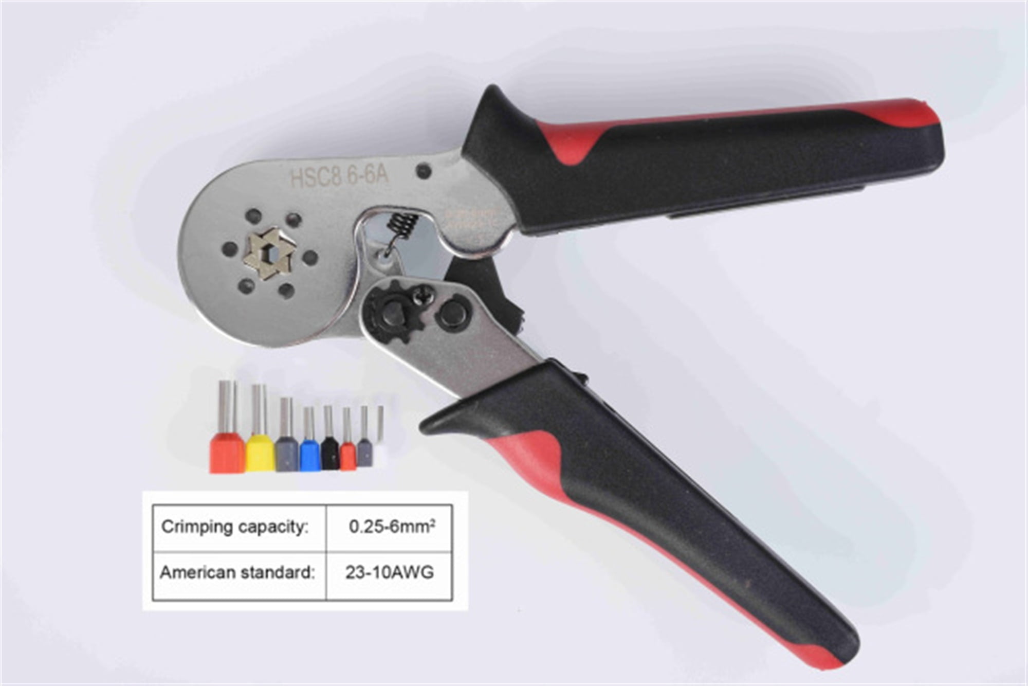 800 Wire Crimping Tool Kit AWG 10-22 Terminal Connector Sleeves ...