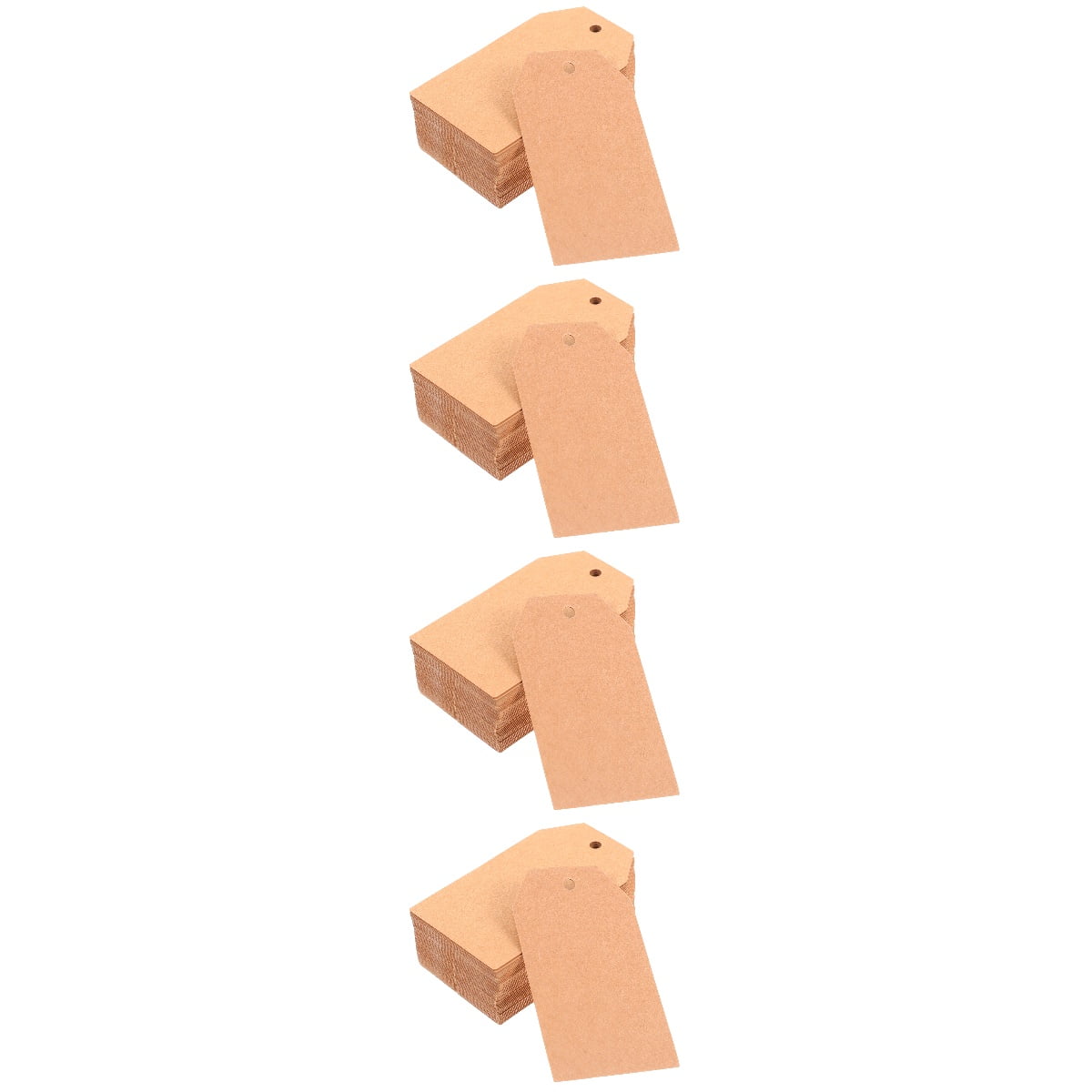 CIMAXIC DIY Craft Blank Paper Tags Pre-Punched Holes for Gifts and ...