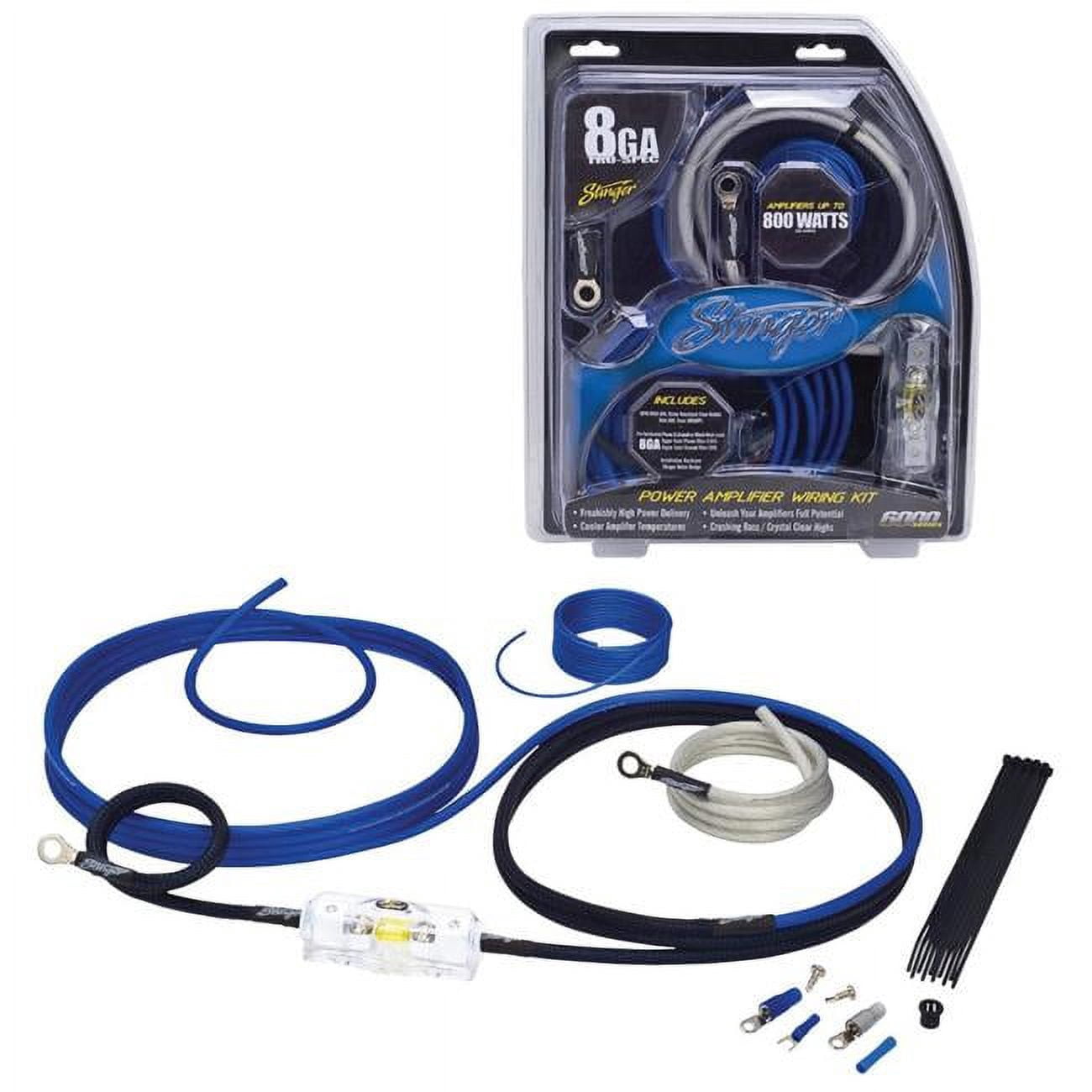800 watt 70A Power Wiring Kit with OFC Mini-Analog Fhldr - Walmart.com