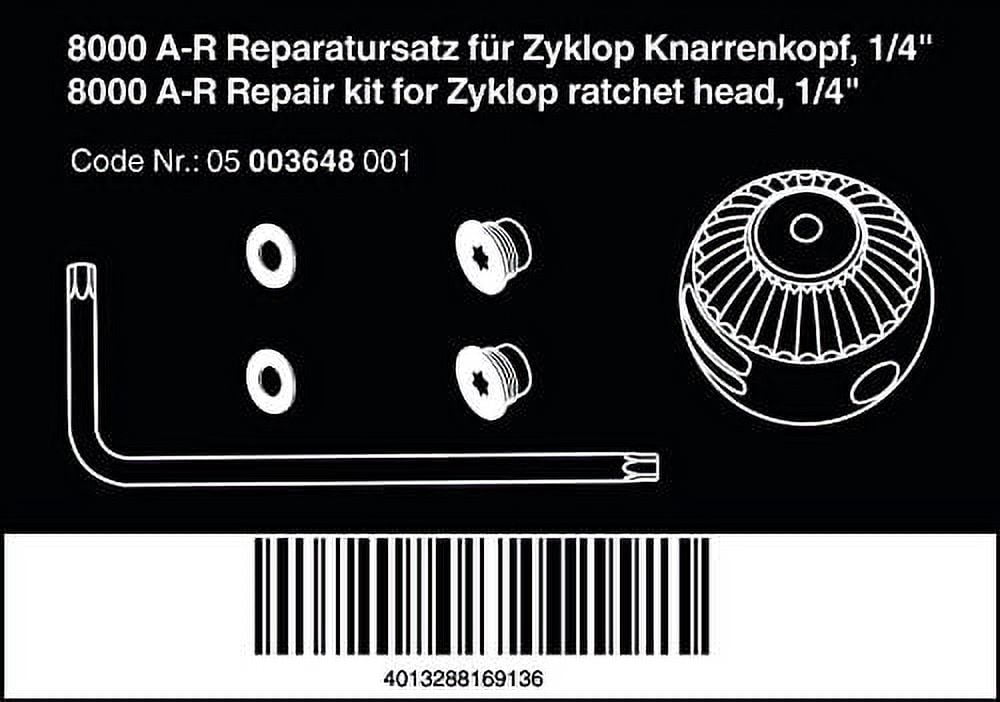 8000 A-R REPAIR-KIT SPEED 1/4" - Walmart.com