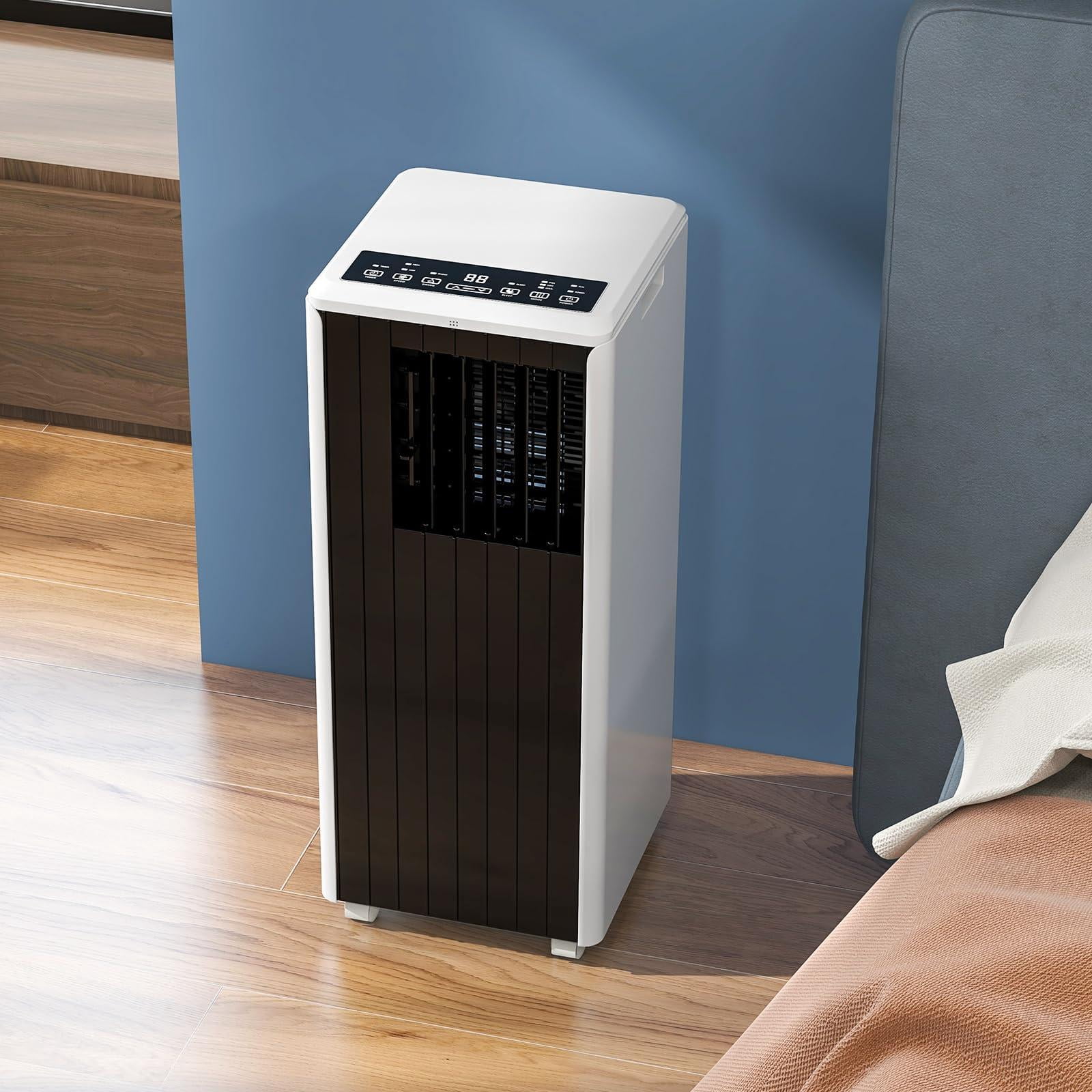 8000 BTU 3-in-1 Portable Air Conditioner, Cooling, Dehumidifier & Fan ...
