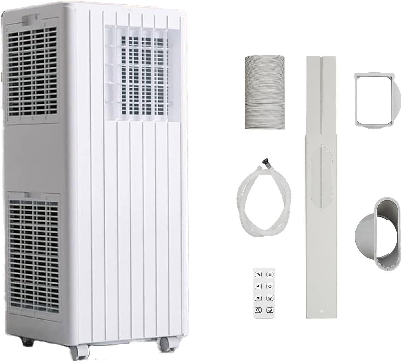 8000 BTU Portable Air Conditioner, 3-in-1 Free Standing Cooling ...