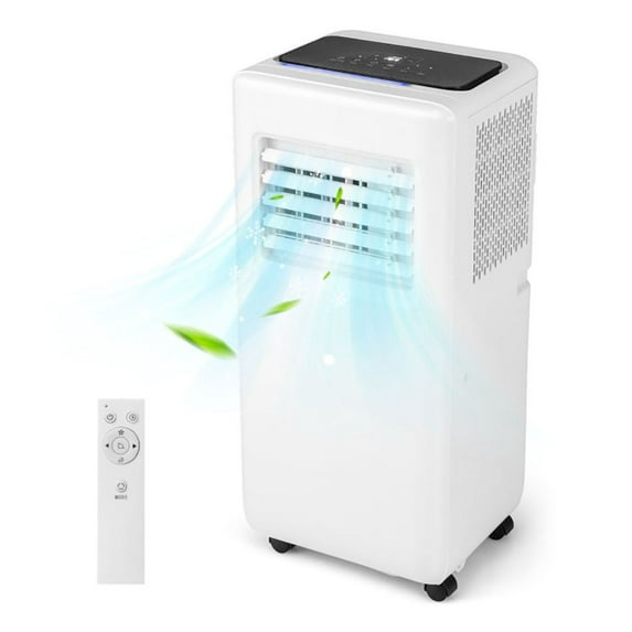 8000 BTU Portable Air Conditioner, Remote Control, LED Display, 3-in-1 ...