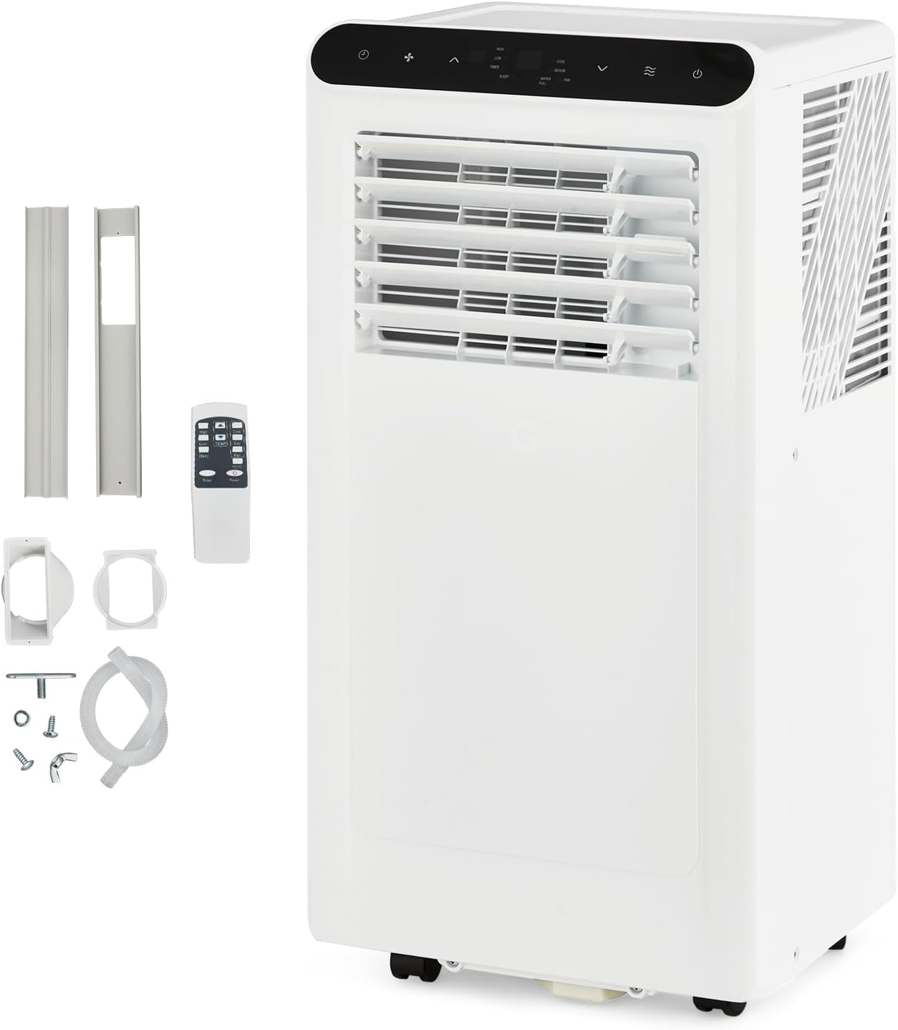 8000 BTU Portable Air Conditioners, 4-In-1 Portable AC Unit for Rooms ...