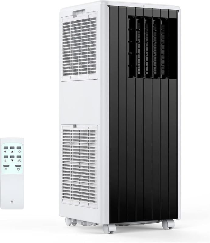 8000 BTU Portable Window Air Conditioner, Cools Up to 350 Sq. Ft., 3 ...